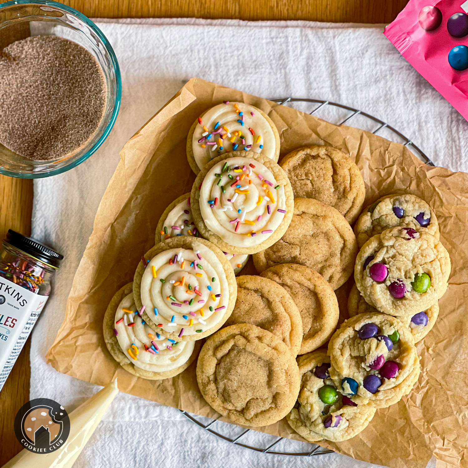 Easy Soft & Chewy Sugar Cookies - Cookiee Club